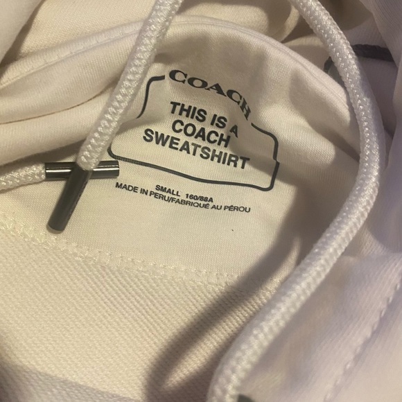 Coach | Tops | Coach Signature Original Hoodie | Poshmark